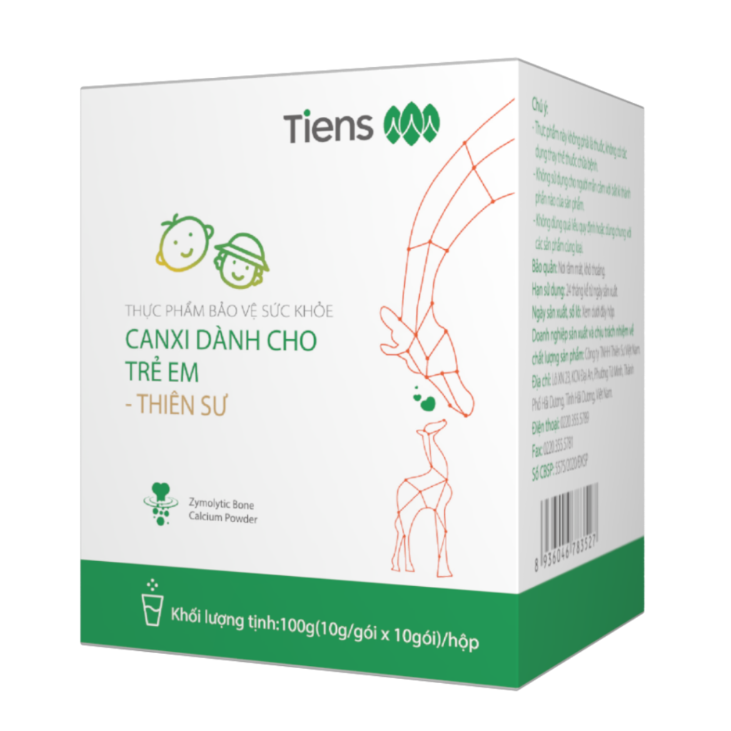TPBVSK Canxi dành cho trẻ em - Thiên Sư - Tiens Việt Nam